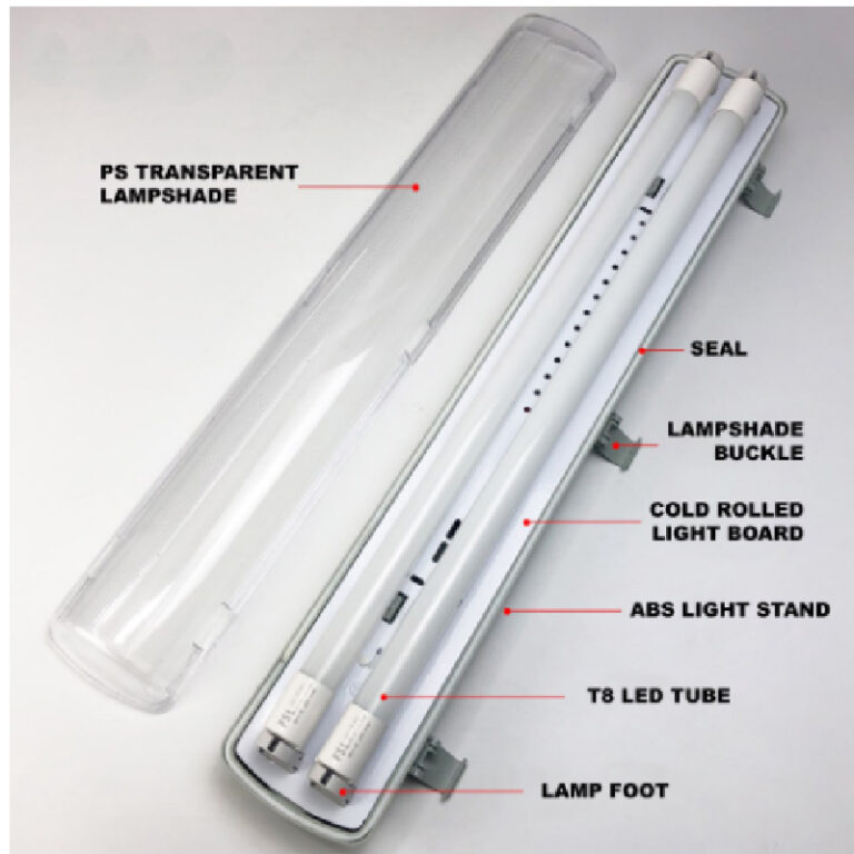 LED T8 CASING FITTING SINGLE LOUVER FITTING OUTDOOR CASING - 31 ...